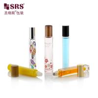 China Wholesale Multiple Sizes Thick Bottom Glass Bottle, Empty Cosmetic Perfume Glass Bottle With Aluminum Cap, Plastic Cap & Wood Cap for sale