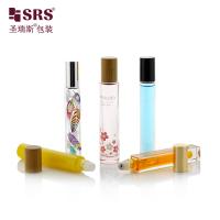 China Wholesale Multiple Sizes Thick Bottom Glass Bottle, Empty Cosmetic Perfume Glass Bottle With Aluminum Cap, Plastic Cap & Wood Cap for sale