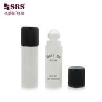China 90ml Plastic Roll On Bottle, Deodorant Roller Bottle With Double Layer Child Resistant Cap, Optional Jade Steel Plastic Glass Balls for sale
