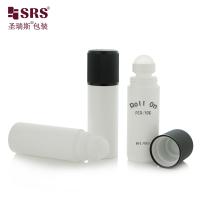 China 90ml Plastic Roll On Bottle, Deodorant Roller Bottle With Double Layer Child Resistant Cap, Optional Jade Steel Plastic Glass Balls for sale