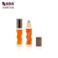 China BLPI 10ml Empty Luxury Glass Roll On Bottle For Perfume Essential Oil No Leakage for sale