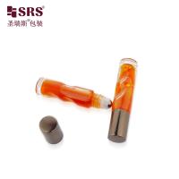 China BLPI 10ml Empty Luxury Glass Roll On Bottle For Perfume Essential Oil No Leakage for sale