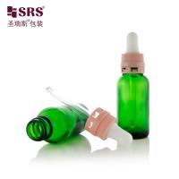 China Tamper Proof Glass Essential Oil Bottle 15 30 60 ML with Anti-theft Dropper for Skincare Liquid for sale