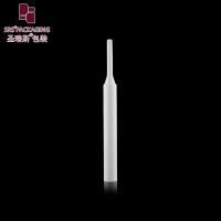 China Custom 13mm Diameter Long Nozzle PE Tube, Empty Cosmetic Squeeze Packaging Tube with Matching Lid for sale