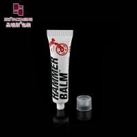 China 16mm Empty PE Squeeze Tube, Round Tip Cosmetic Packaging Tube for Balm & Muscle Cream for sale