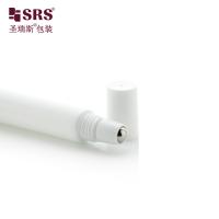 China Custom Printed 16mm Roller Squeeze Tube, Plastic Cosmetic Tube With Roller Ball for Skincare Serum for sale