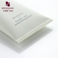 China Dia 24mm Cosmetic Soft Tube Matte PE Tube with Flat Oval Cap for Cleanser for sale