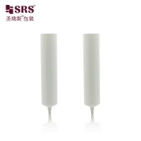 China 32mm PE Cosmetic Squeeze Tube, Sharp Nozzle & Square Flip Cap for Cleanser, Stretch Mark Cream Packaging for sale