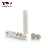 China 32mm PE Cosmetic Squeeze Tube, Sharp Nozzle & Square Flip Cap for Cleanser, Stretch Mark Cream Packaging for sale