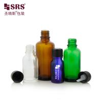 China SRS Custom Logo Glass Bottle With Euro Dropper Cap for Aromatherapy Fragrance Oil for sale