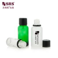 China Tinted Glass Essential Oil Bottle With Tamper Evident Euro Dropper Cap for Aromatherapy for sale