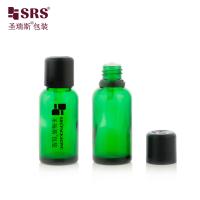 China SRS Tinted Glass Essential Oil Bottle With Tamper Evident Cap Foam Liner for Aromatherapy Oil for sale