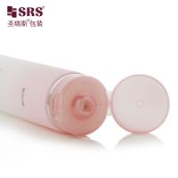 China D40mm Empty Cosmetic Plastic Tube, Skincare Squeeze Packaging Tube with Multiple Caps OEM Custom for sale