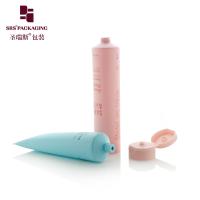 China D40mm Empty Cosmetic Plastic Tube, Skincare Squeeze Packaging Tube with Multiple Caps OEM Custom for sale