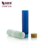 China D40mm Empty Cosmetic Plastic Tube, Skincare Squeeze Packaging Tube with Multiple Caps OEM Custom for sale
