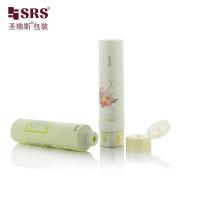 China D40mm Empty Cosmetic Plastic Tube, Skincare Squeeze Packaging Tube with Multiple Caps OEM Custom for sale