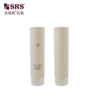 China 45mm Diameter PE Cosmetic Squeeze Tube with Flip Top Cap, Empty Soft Tube for Facial Cleanser Cleansing Foam for sale