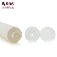 China 45mm Diameter PE Cosmetic Squeeze Tube with Flip Top Cap, Empty Soft Tube for Facial Cleanser Cleansing Foam for sale