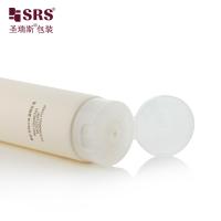 China 45mm Diameter PE Cosmetic Squeeze Tube with Flip Top Cap, Empty Soft Tube for Facial Cleanser Cleansing Foam for sale