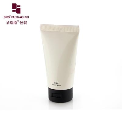 China 50mm Plastic Squeeze Tube, Flip Cap & 3 Roller Massage Tube for Body Cream Mask Cleanser OEM for sale