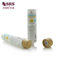 China 50mm Plastic Squeeze Tube, Flip Cap & 3 Roller Massage Tube for Body Cream Mask Cleanser OEM for sale