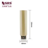 China 60mm PE Cosmetic Squeeze Tube with Screw Cap for Hair Conditioner for sale