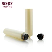 China 60mm PE Cosmetic Squeeze Tube with Screw Cap for Hair Conditioner for sale
