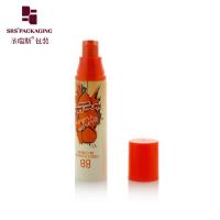 China Cosmetic Squeeze Tube With Lotion Pump, Empty PE Tube for Serum BB Cream Custom Printing for sale
