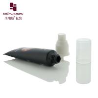 China Cosmetic Squeeze Tube With Lotion Pump, Empty PE Tube for Serum BB Cream Custom Printing for sale