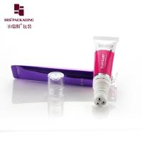 China 19mm Three Balls Roll-on Tube Custom Silk Screen Printing Cosmetic Packaging for sale