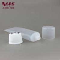 China 40mm 3-Ball Massage Roll-on Tube, Empty PE Cosmetic Squeeze Tube Custom Printing for sale