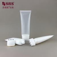 China 40mm 3-Ball Massage Roll-on Tube, Empty PE Cosmetic Squeeze Tube Custom Printing for sale