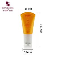 China 50mm Large Diameter 5 Roller Balls Massage PE Tube, Empty Cosmetic Roll-on Squeeze Packaging for sale