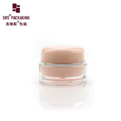 China J020 beauty pink acrylic face care gel mask high quality plastic jar for sale