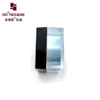 China J053 15g 30g 50g square custom blue acrylic plastic cream empty jar for sale
