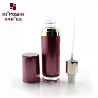 China L040 15ml 30ml different size cosmetic plastic lotion acrylic paint bottle for sale