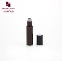China amber plastic PET empty mini 10ml elegant roll on lipgloss for sale