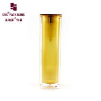 China 1oz acrylic square paint color skin care lotion airless pump bottles for sale