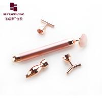 China different massage head rose gold vibrating lift up face outline massager facial tools for sale