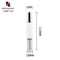 China BLPD-10ml Gold Lid Empty Double Head Design Roller And Spray Bottle For Perfume for sale