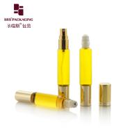 China BLPD-10ml Gold Lid Empty Double Head Design Roller And Spray Bottle For Perfume for sale