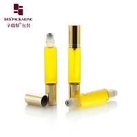 China BLPD-10ml Gold Lid Empty Double Head Design Roller And Spray Bottle For Perfume for sale
