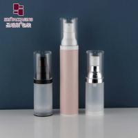 China 15ml 30ml 50ml Empty PP Plastic Translucent Recyclable Foundation Airless Plastic Pump Bottles for sale