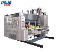 China JIGUO FMZ-1600×2600 Corrugated Box Flexo Printing Machine with Slotting and Die-Cutting | 200 pcs/min Speed for sale