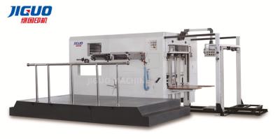 China JIGUO BMY-1320A Semi-Automatic Die Cutting Machine 1320x960mm 380T Pressure Corrugated Box Making for sale