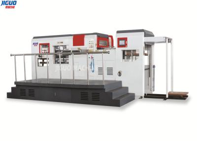 China 1060x760mm Paper Die Cutting Stripping Machine 10000s/H Flat Bed Corrugated Cardboard for sale