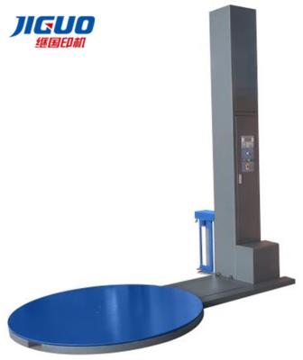 China T1650F-L Semi-Auto Pallet Stretch Wrapper 1650mm Turntable 2000kg Capacity for Corrugated Box Packaging for sale