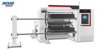 China JIGUO ZWS-400B Automatic Bopp Tape Paper Slitting Rewinding Machine 400m/min 380V for sale