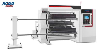 China JIGUO ZWS-400B Automatic Bopp Tape Paper Slitting Rewinding Machine 400m/min 380V for sale