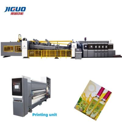 China FMZ-FFG1224 High Speed Flexo Printing Slotting Die Cutting Machine 2830x1350mm 7000kg for sale